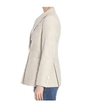 Max Mara Double-breasted Long-sleeved Jacket