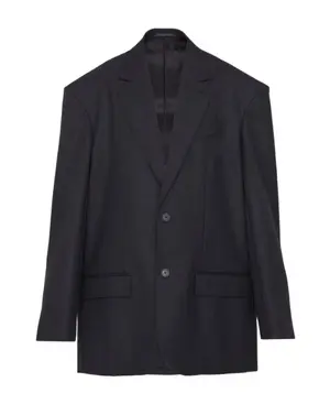 Balenciaga Single-breasted Suit Jacket With Peak Lapel