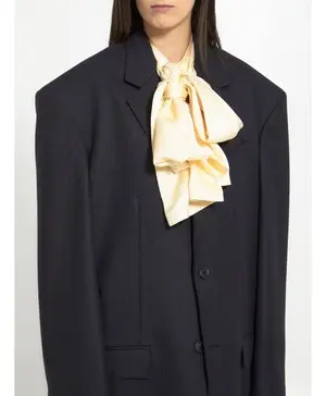 Balenciaga Single-breasted Suit Jacket With Peak Lapel