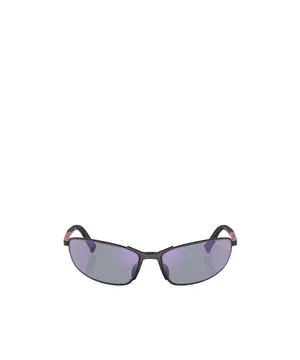 Prada Prada Linea Rossa Cat Eye Sunglasses Gray
