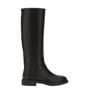 GIANVITO ROSSI Round Toe Boots - Black