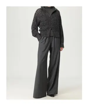 Brunello Cucinelli Elastic Waist Straight-leg Pants