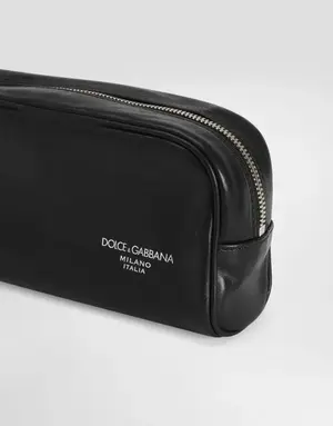 Dolce & Gabbana Dolce Gabbana Tempesta Logo Printed Toiletry Bag