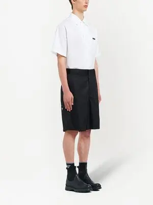 Prada Knee-length Tailored Shorts - Black