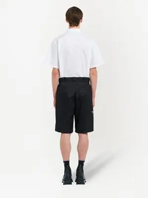 Prada Knee-length Tailored Shorts - Black