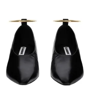 JIL SANDER Metal Ring Detail Pumps