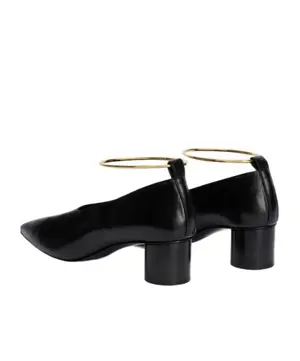 JIL SANDER Metal Ring Detail Pumps