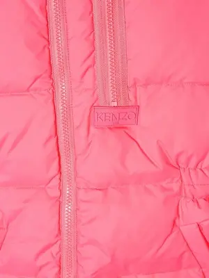 Kenzo Logo Printed Down Jacket