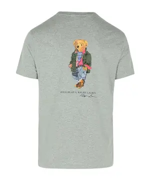 Polo Ralph Lauren Explorer Bear Back Printed Crewneck T-shirt