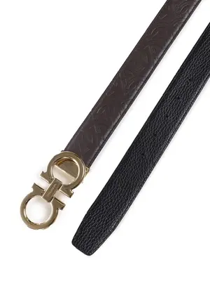 FERRAGAMO Gancini Logo Belt