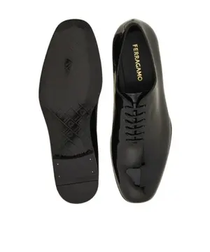 FERRAGAMO Patent Leather Oxford Shoes