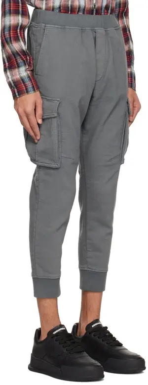 Dsquared2 Logo Embossed Elasticated Waist Track Pants