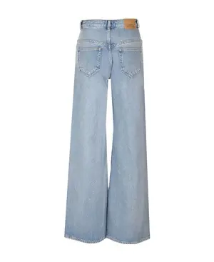 Isabel Marant Étoile Lemony Wide-leg Jeans - Gray