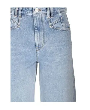 Isabel Marant Étoile Lemony Wide-leg Jeans - Gray