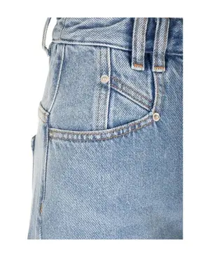 Isabel Marant Étoile Lemony Wide-leg Jeans - Gray