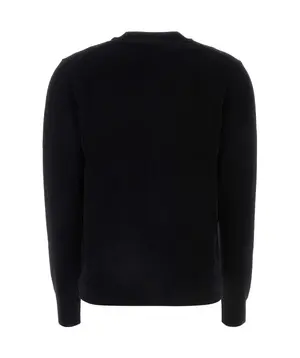 Play Comme Des Garcon Cardigan With Heart Logo - Black