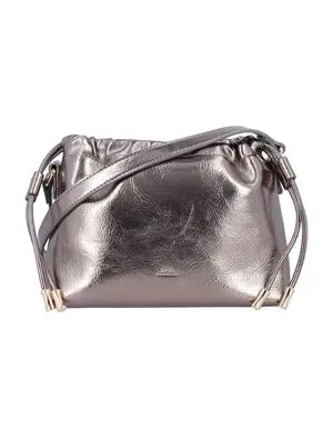 A.p.c. Metallic Drawstring Shoulder Bag