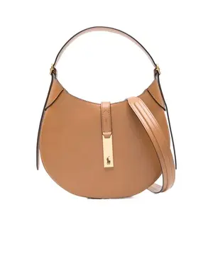 Polo Ralph Lauren Small Polo Id Shoulder Bag - Brown