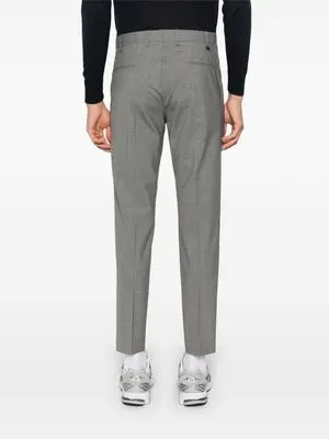 PT TORINO Slim Fit Tailored Dress Pants - Gray