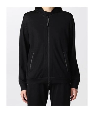 Brunello Cucinelli Zip-up Hooded Sweatshirt - Black