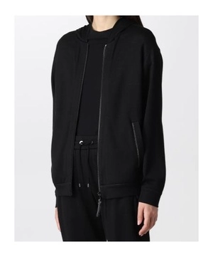 Brunello Cucinelli Zip-up Hooded Sweatshirt - Black