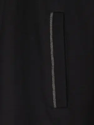 Brunello Cucinelli Zip-up Hooded Sweatshirt - Black