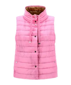 Herno High-neck Drawstring Reversible Padded Gilet