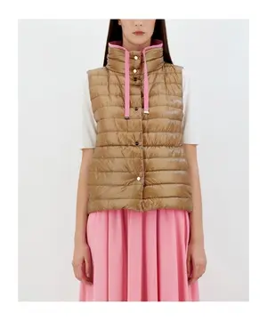 Herno High-neck Drawstring Reversible Padded Gilet