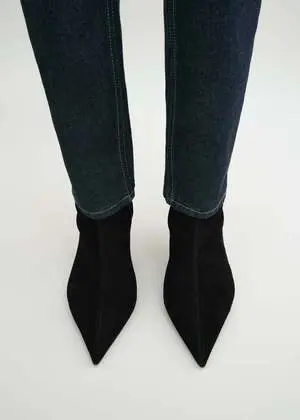 TOTEME Pointed Toe Sock Boots
