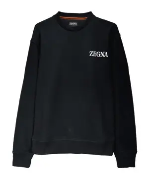 Zegna Round Neck Long Sleeve Sweater