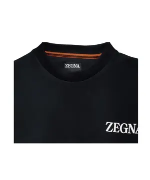 Zegna Round Neck Long Sleeve Sweater