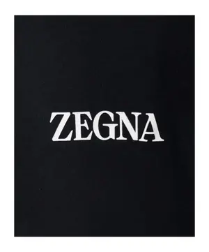 Zegna Round Neck Long Sleeve Sweater