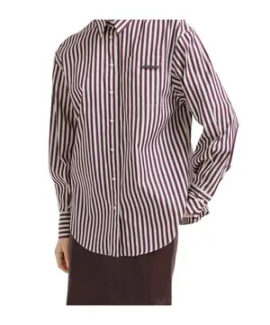 Brunello Cucinelli Striped Long Sleeve Shirt