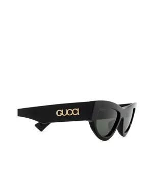 Gucci Cat Eye Frame Sunglasses - Black
