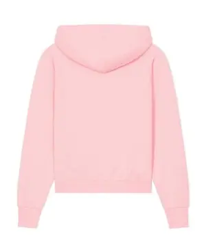 Kenzo Boke Flower Crest Zip-up Hooded Cardigan - Pink