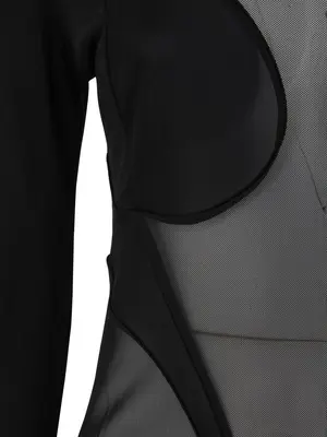 Balmain Mesh Long Sleeve Top