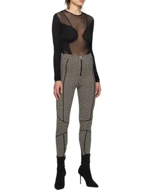 Balmain Mesh Long Sleeve Top