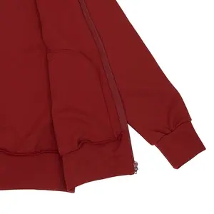 Play Comme Des Garcon X Invader Pixelated Heart Zip-up Hoodie - Red