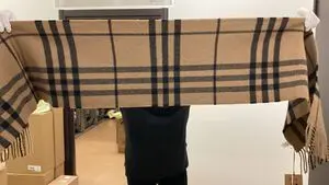 Burberry Fringed Scarf