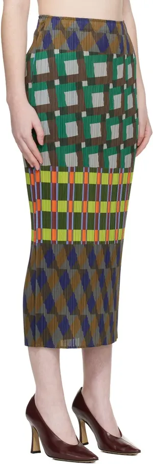 PLEATS PLEASE BY ISSEY MIYAKE Midi Pleated Skirt