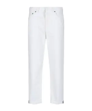 Dior Straight-leg Cropped Jeans - No