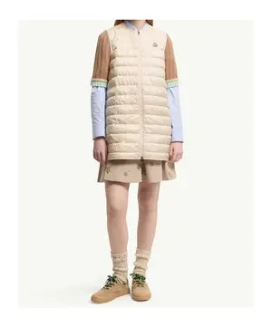 Moncler Hooded Pocket Down Parka With Removable Vest