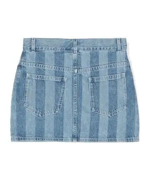 Fendi Striped Mini Skirt