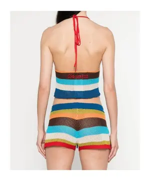 Dsquared2 Knitted Halter Neck Top