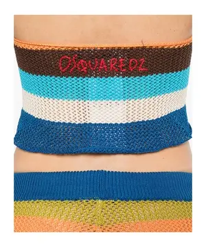 Dsquared2 Knitted Halter Neck Top