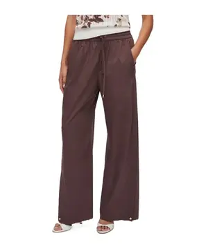 Liu Jo Wide Leg Trousers With Slit Details