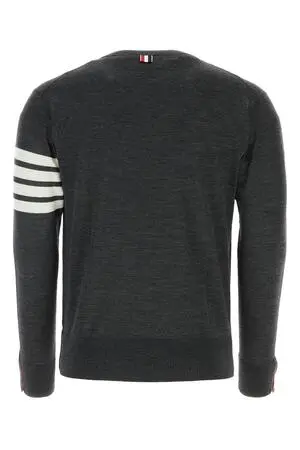 Thom Browne 4-bar Crewneck Pullover