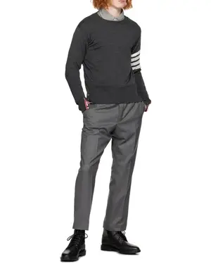 Thom Browne 4-bar Crewneck Pullover