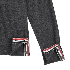Thom Browne 4-bar Crewneck Pullover