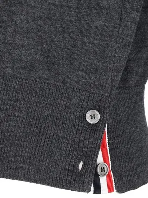 Thom Browne 4-bar Crewneck Pullover